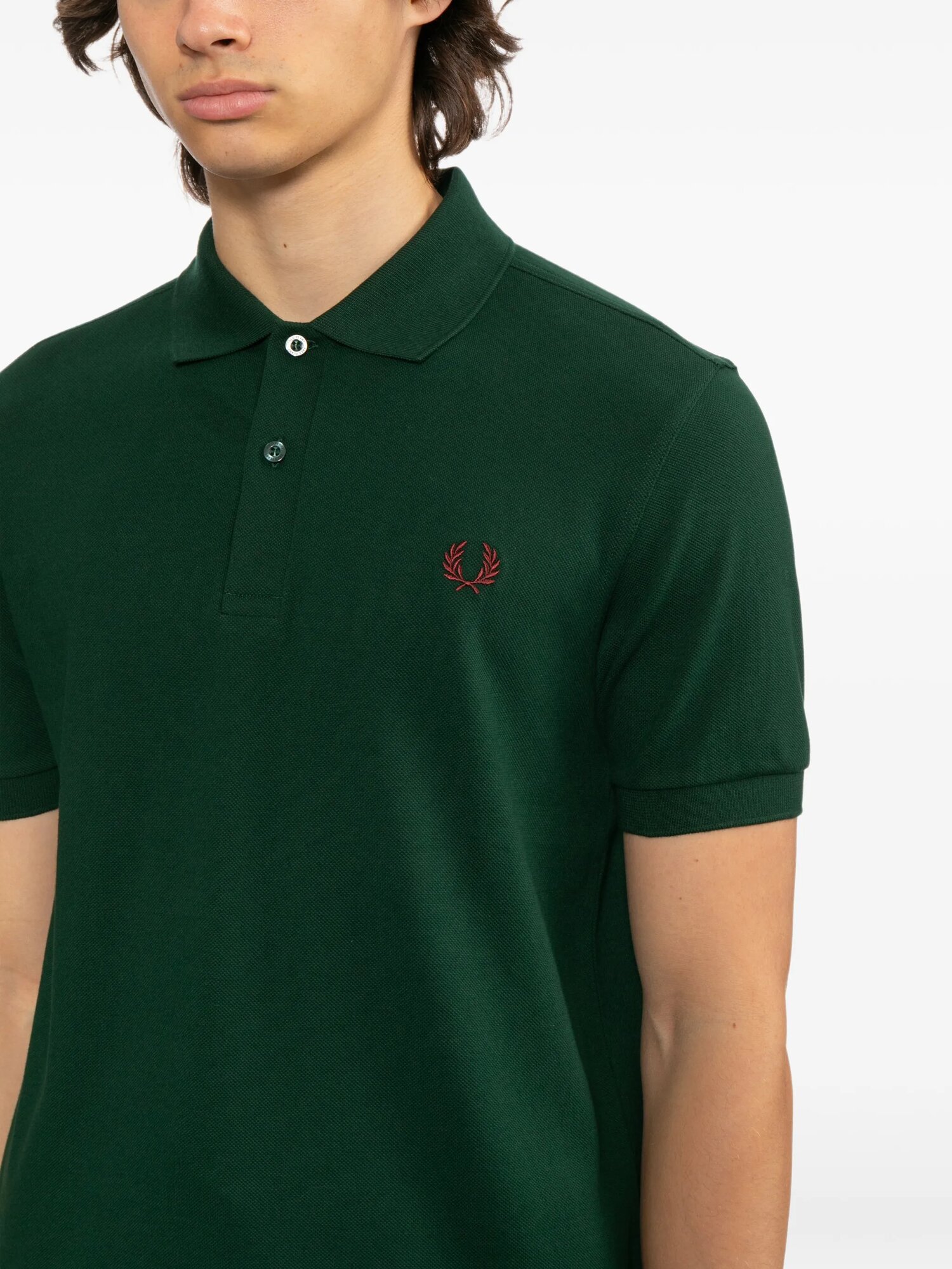 Поло FRED PERRY, размер XL, cиний — фото 1