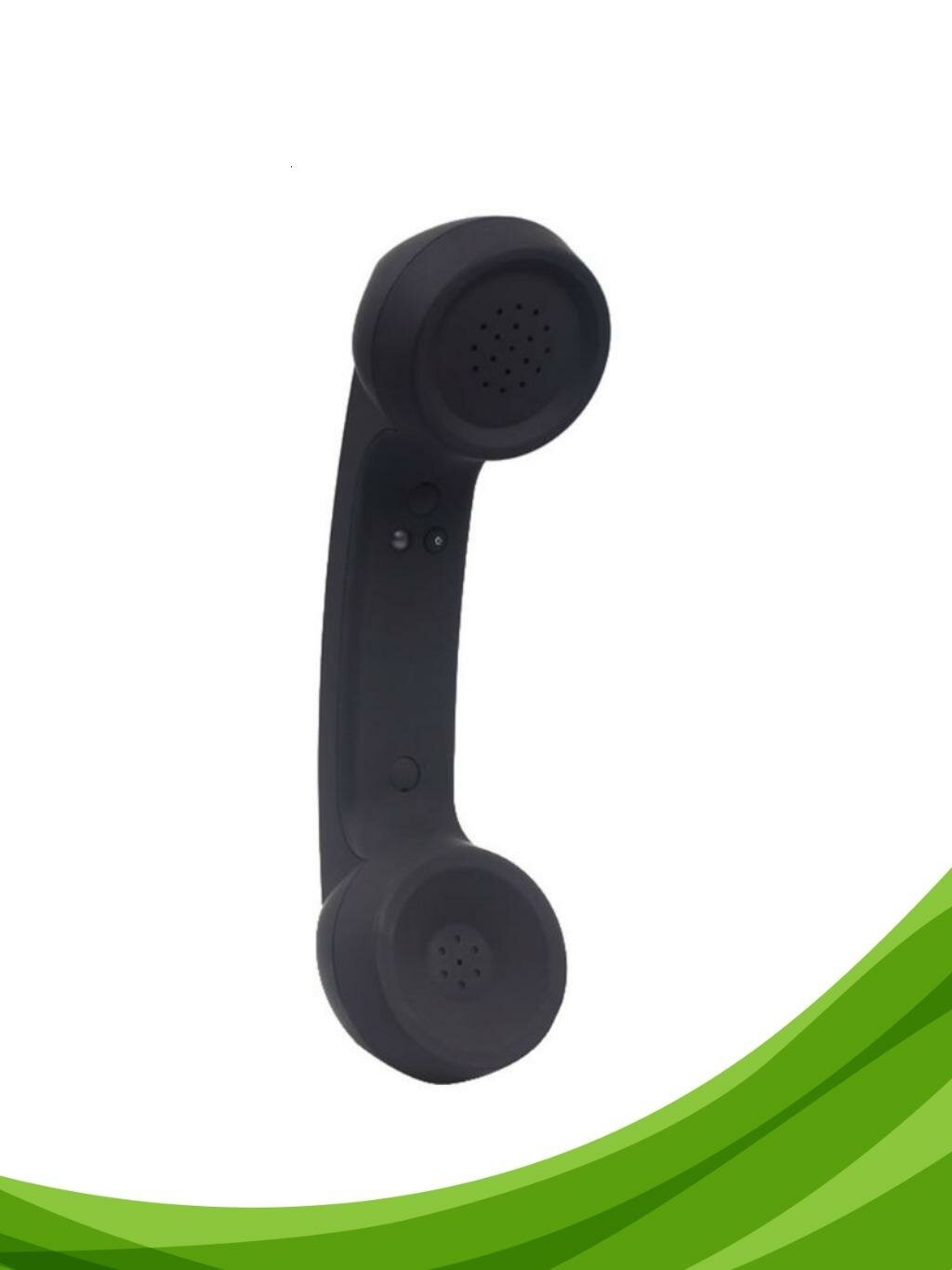 Ретро-телефонная трубка Bluetooth, Черный