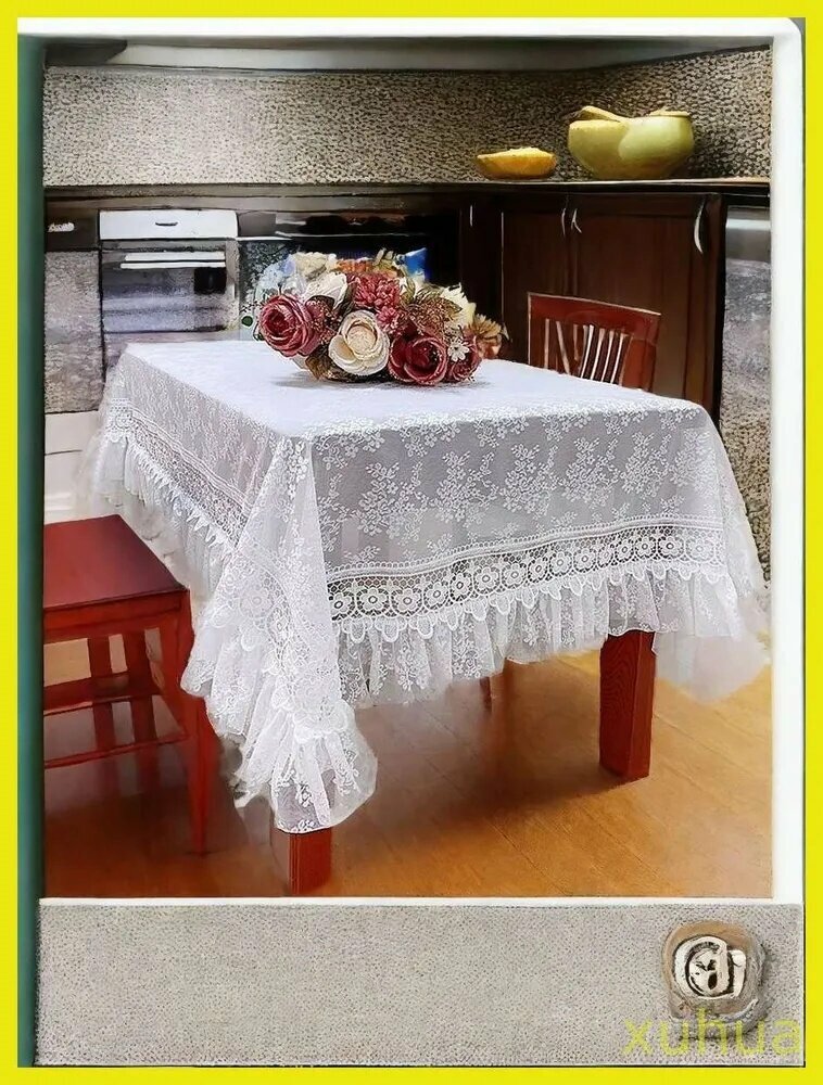 Скатерть Кружево 150x220см