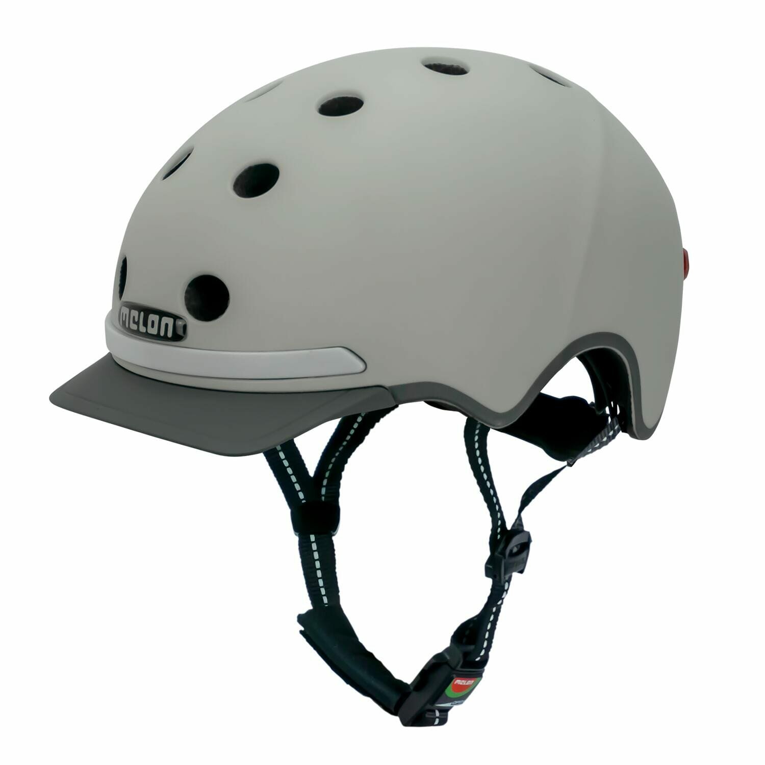 DECATHLON шлем защитный Melon E-Series Metropolis, серый/светло-серый/тёмно-серый, 58-63 см