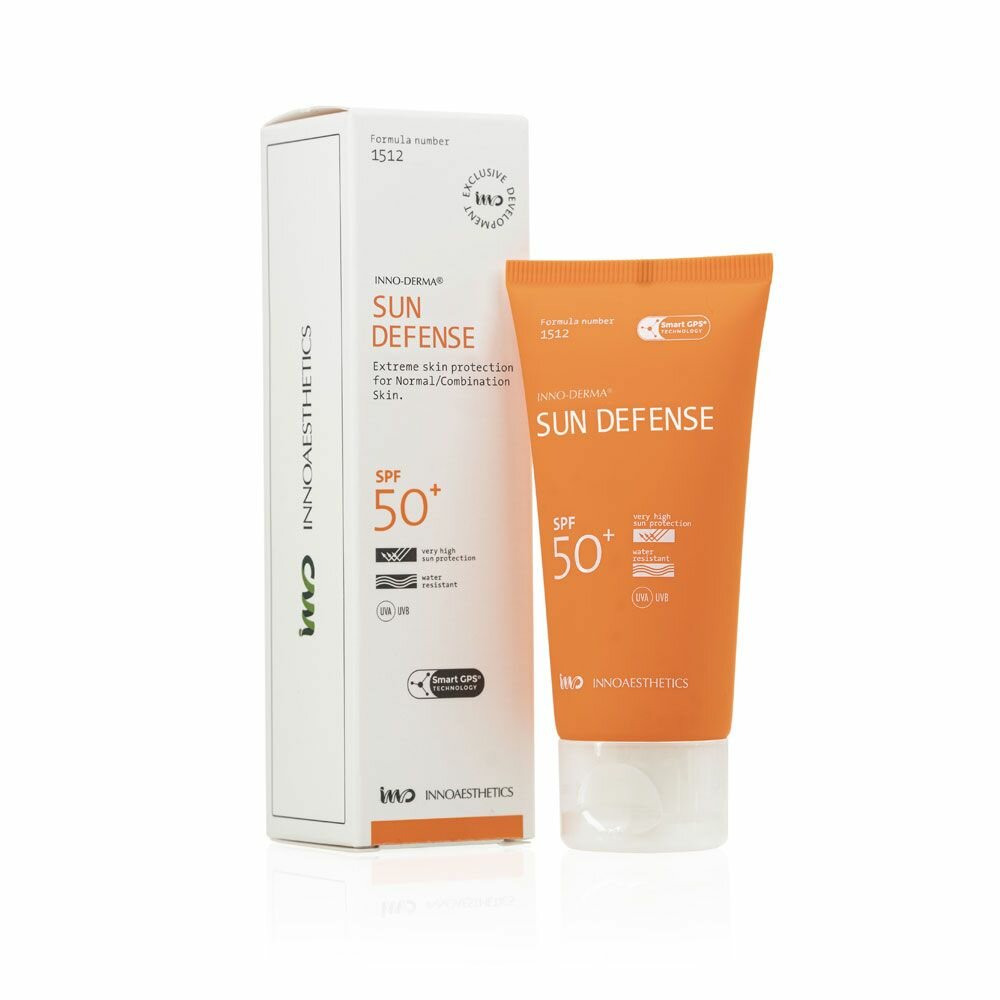 INNO-DERMA SUN DEFENSE SPF 50+Солнцезащитный крем SPF 50+ 60 мл.