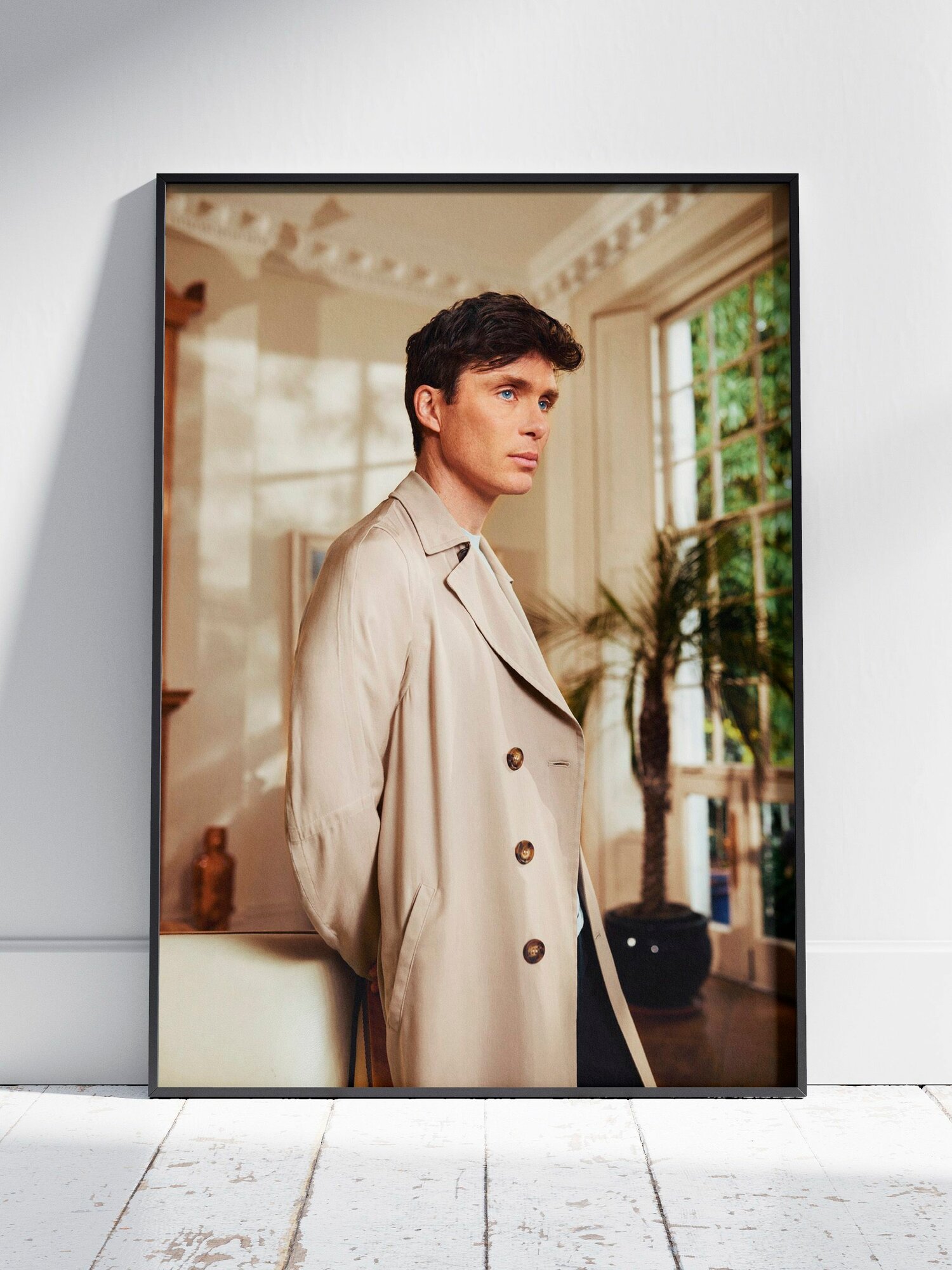 Плакат на стену для интерьера Киллиан Мерфи (Cillian Murphy 18) - Постер по актеру фильма, кино, сериала формата A4 (21x30 см)