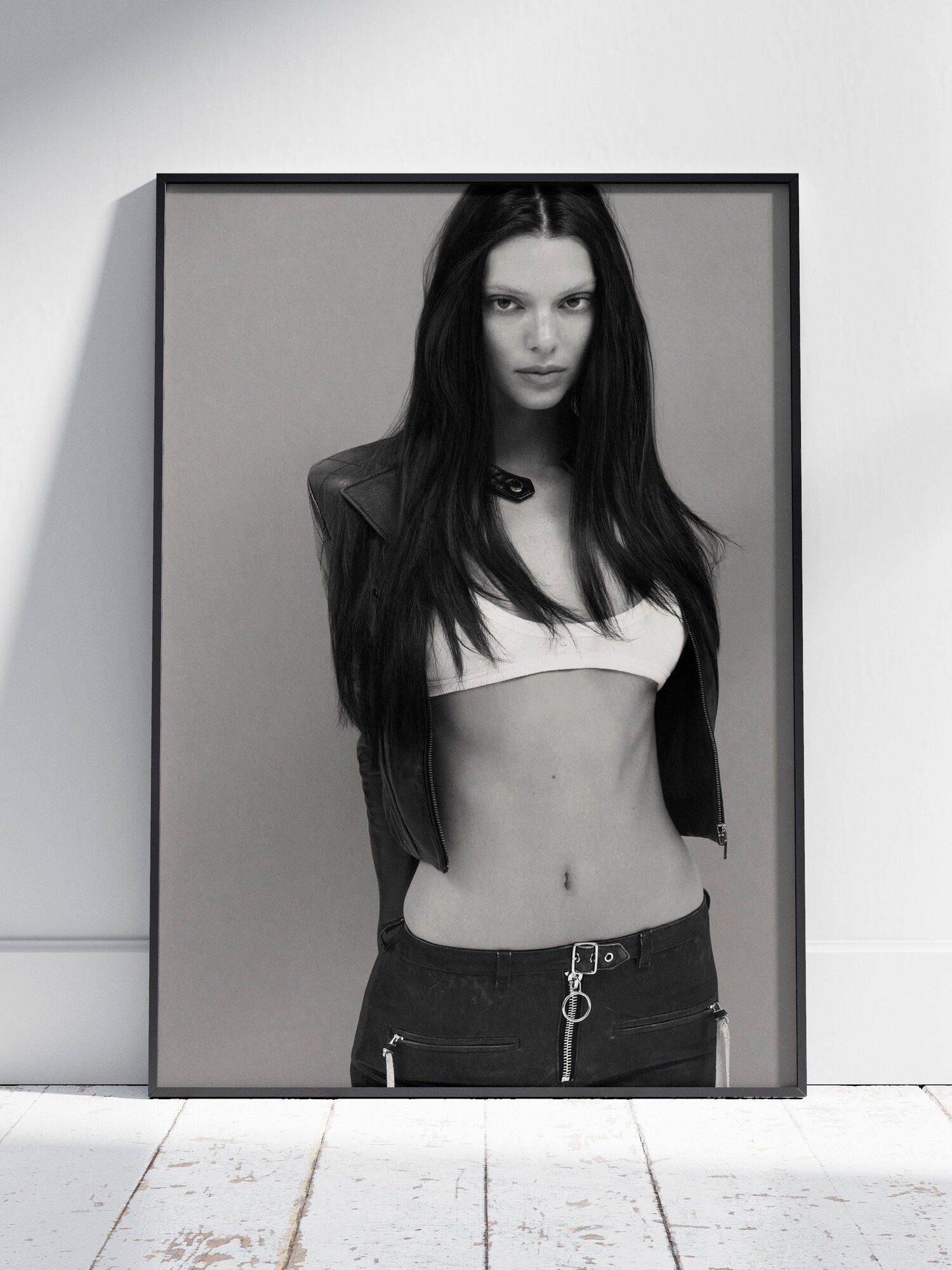 Плакат на стену для интерьера Кендалл Дженнер (Kendall Jenner 46) - Постер по модели, бренду и моде формата A4 (21x30 см)