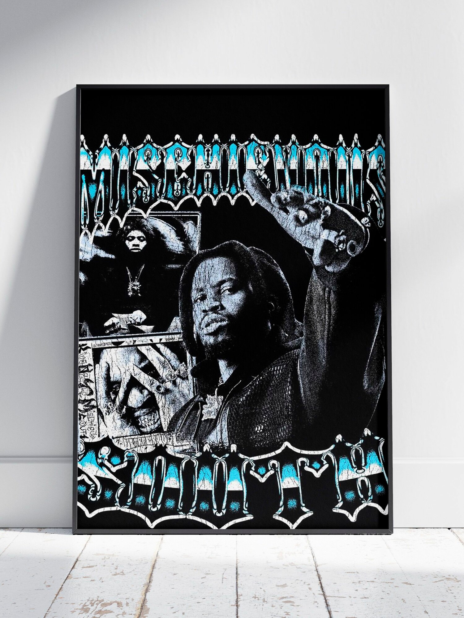 Плакат на стену для интерьера Дензел Карри (Denzel Curry 33) - Постер по музыке и артисту формата A4 (21x30 см)