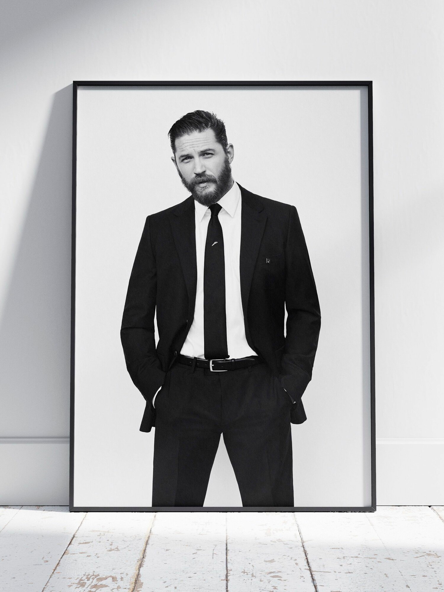 Плакат на стену для интерьера Том Харди (Tom Hardy 43) - Постер по актеру фильма, кино, сериала формата A4 (21x30 см)