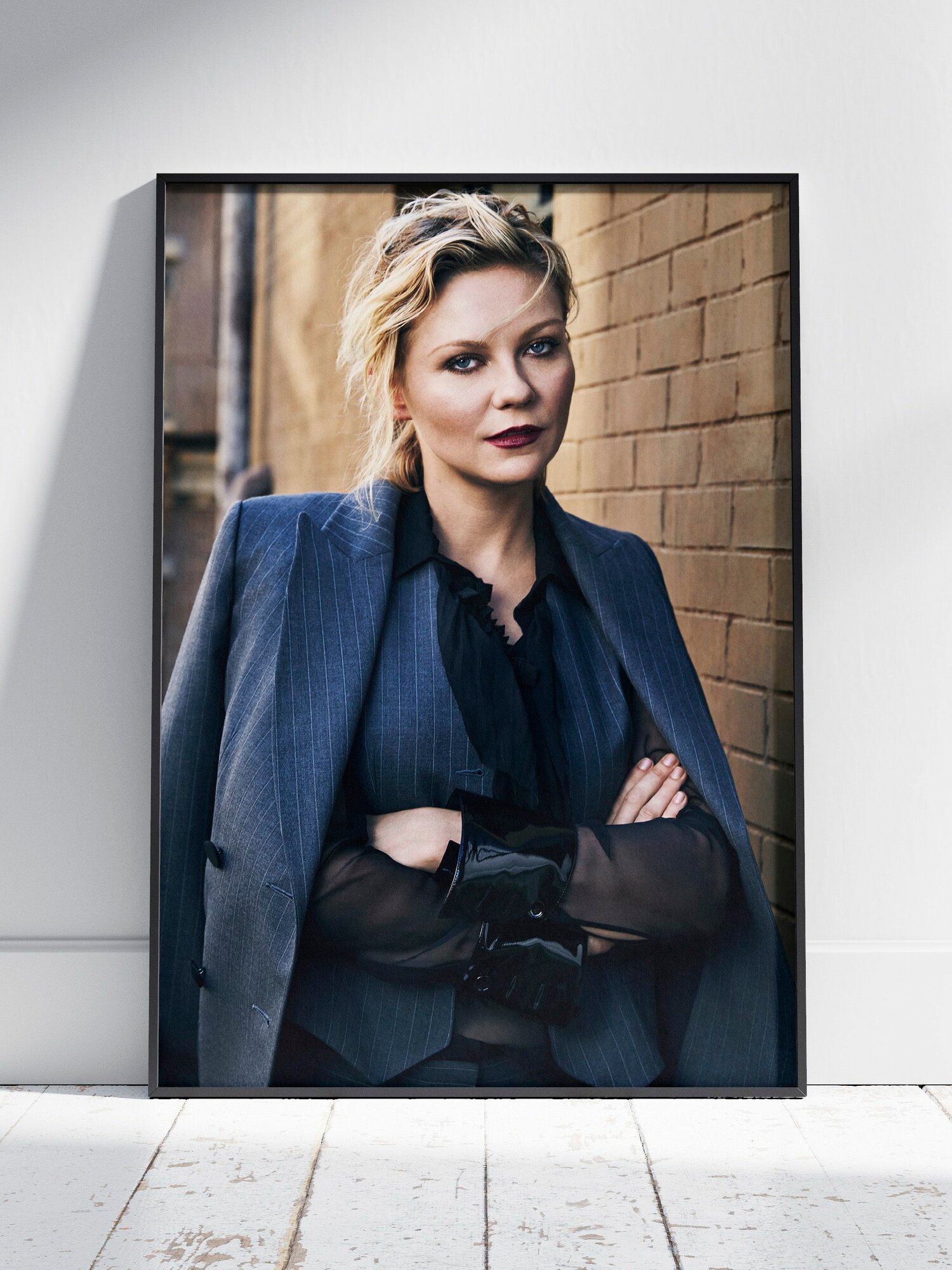 Плакат на стену для интерьера Кирстен Данст (Kirsten Dunst 38) - Постер по актеру фильма, кино, сериала формата A4 (21x30 см)
