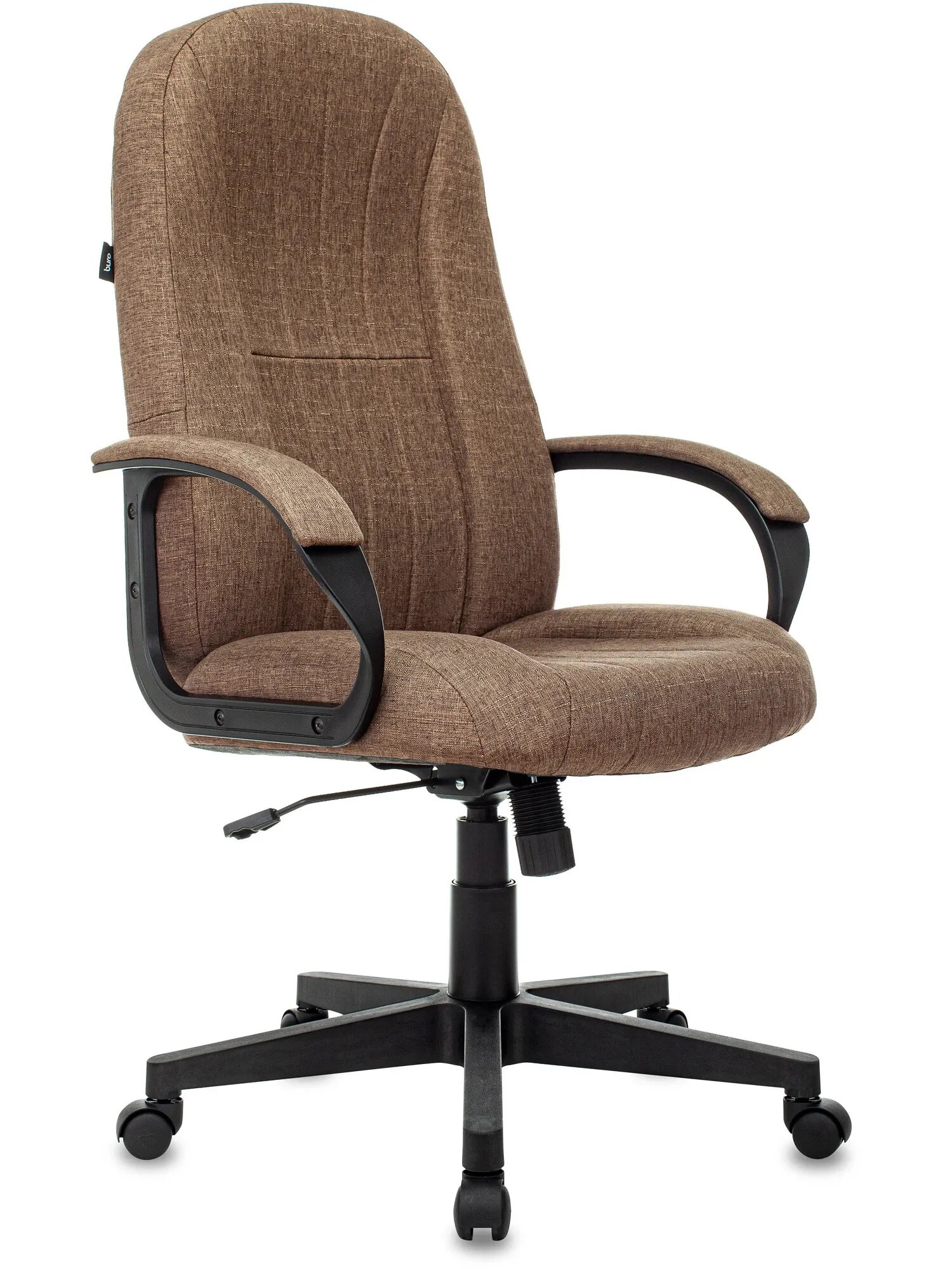 Кресло Бюрократ T-898 руководителя коричневый 38-414 крестов. пластик