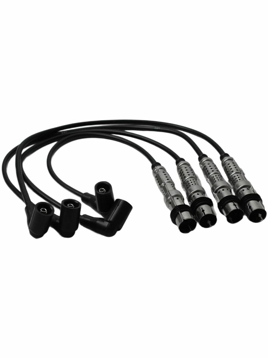 Провода высоковольтные HEMEN Fabia, Octavia, Rapid, Yeti, Golf, Polo, Jetta 1.2 силикон, к-т (HVW008)