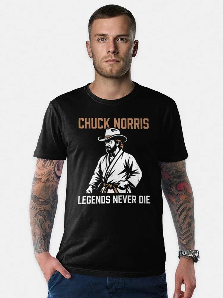 Футболка Чак Норрис / Chuck Norris / Мужская