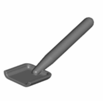 Деталь Lego 3837 Minifigure, Utensil Shovel / Spade - Handle with Round End