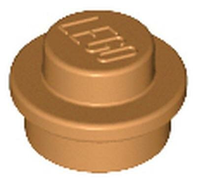 Деталь Lego 4073 Plate, Round 1 x 1