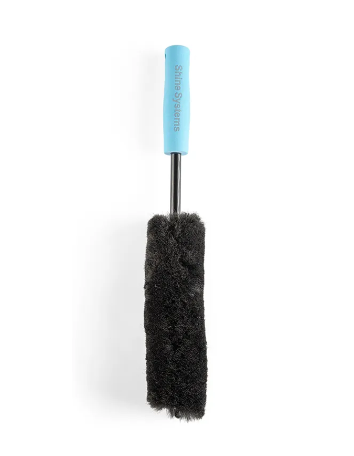 Shine Systems MicroSoft Wheel Brush Flex – гибкая микрофибровая щётка для чистки дисков, 44 с