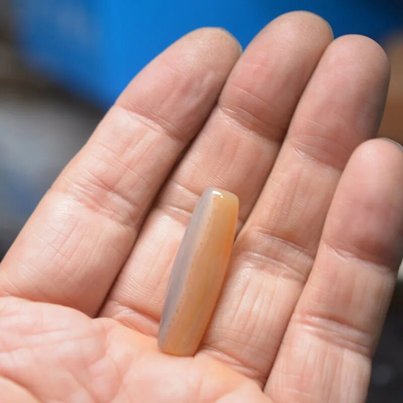 Натуральные бусины дзи глаза овальные 5