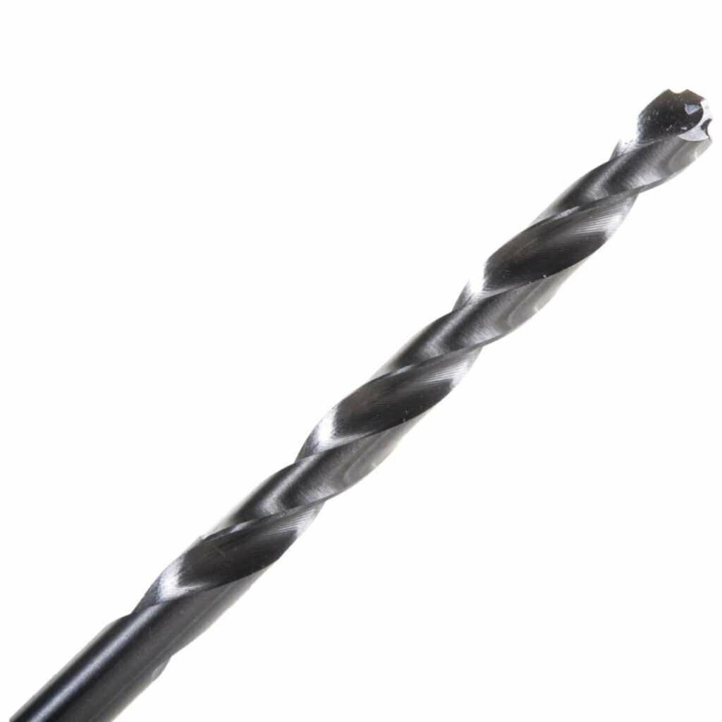 Сверло по металлу Hardcore Step Cutter 4.8х86 мм, фрезерованное с шаговой заточкой, цилиндрический хвостовик, 140048