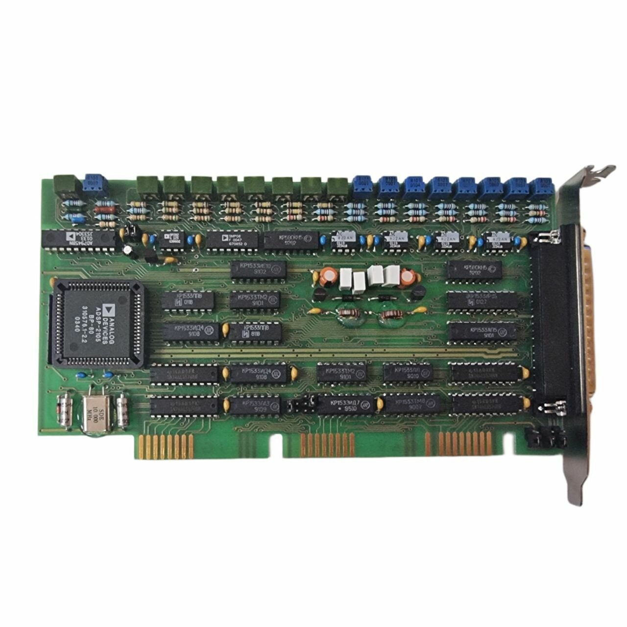 L-Card L-1208 L1208 Платы АЦП/ЦАП и цифрового ввода/вывода на шины PCI и ISA ЦАП: 8 каналов ADSP-2105