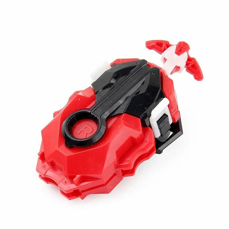 Индивидуальный запускной механизм B-184 Beyblade для уникальной игры со спиннинг-топами, Красное тело+Черный.