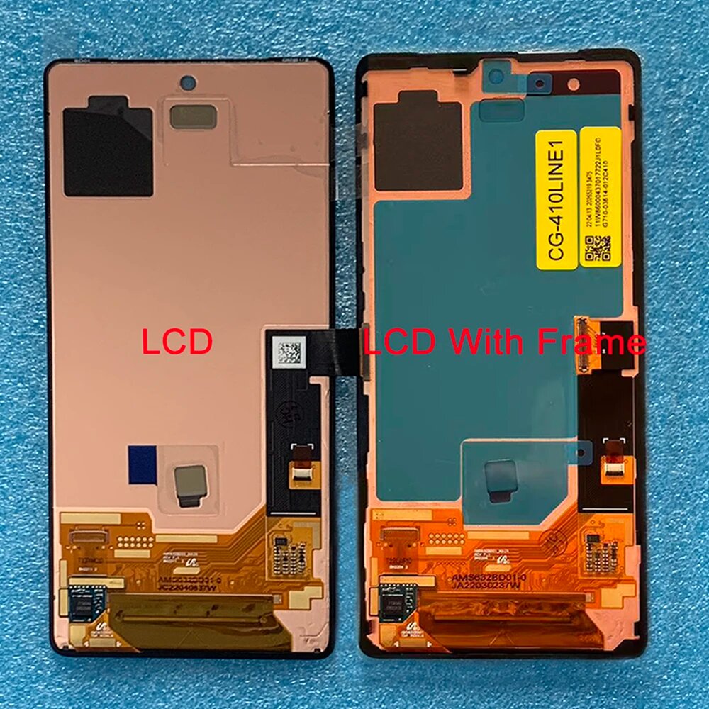 Дисплей Google Pixel 7 Pro 6.7" AMOLED Оригинал, 7Pro W Frame Orig