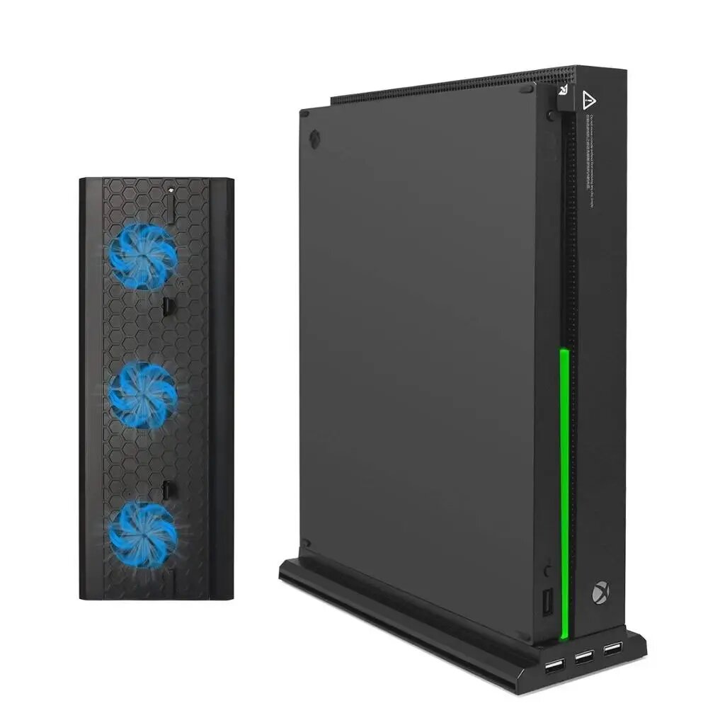 Вертикальная подставка BUBM для Xbox One X с охлаждением