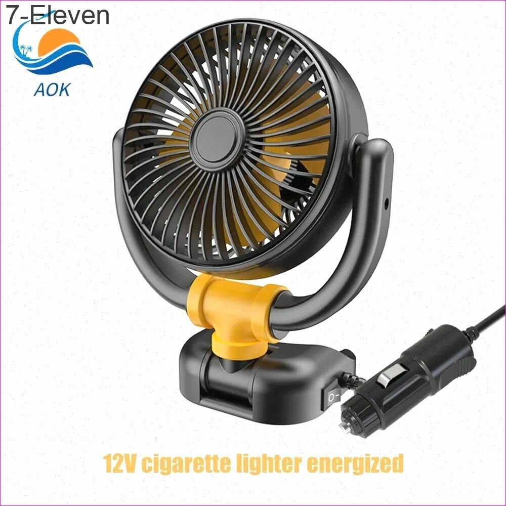Автомобильный вентилятор USB 5В, 12В, 24В — портативный вентилятор в машину на приборную панель универсальный