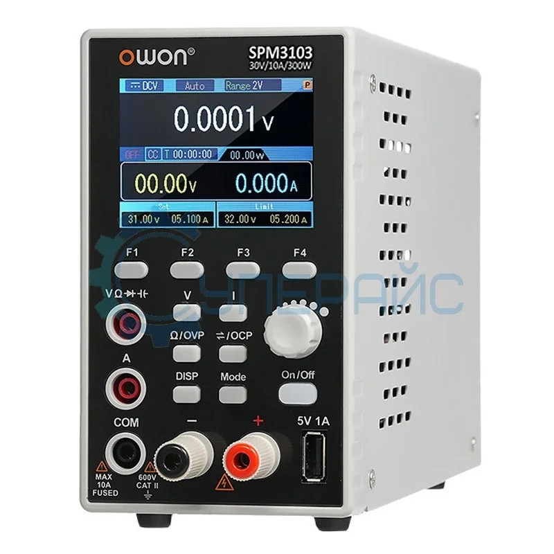 Источник питания программируемый OWON SPM3103 (30В, 10А)