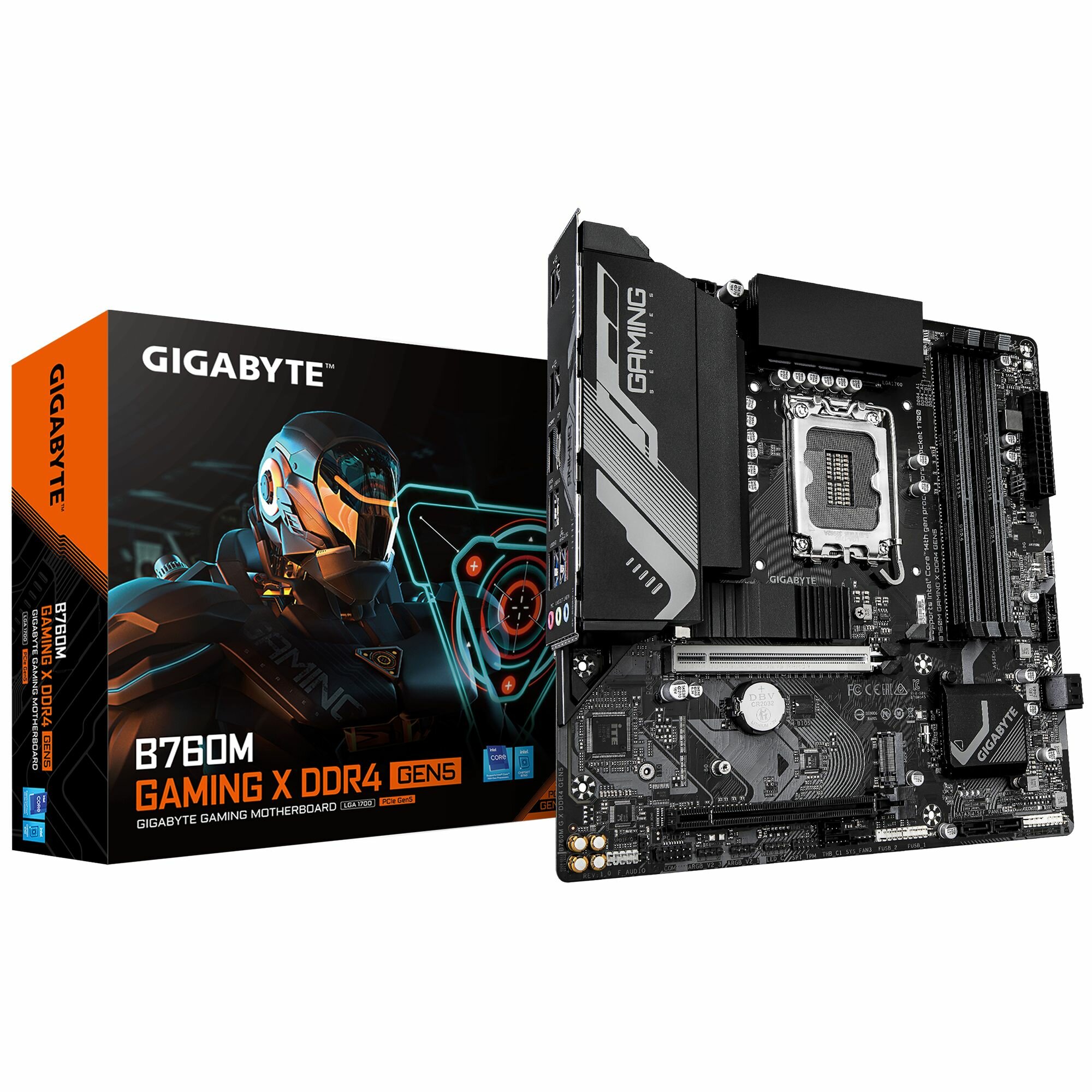 Материнская плата GIGABYTE B760M GAMING X DDR4 Gen5