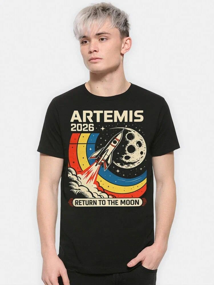 Футболка НАСА Артемида II / Artemis II NASA
