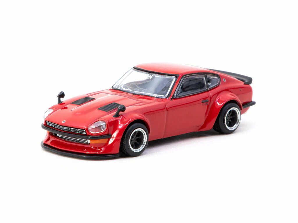 Коллекционная машинка Tarmac Works 1:64 Nissan Fairlady Z S30 Widebody Red Special Edition 2025