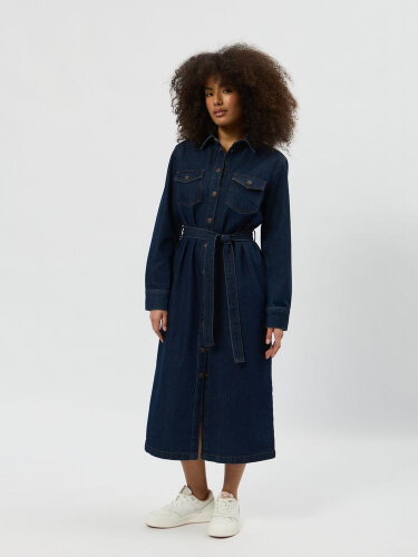 Платье Lee Cooper W-DRESS-C/DW женская, цвет темно-синий, размер S