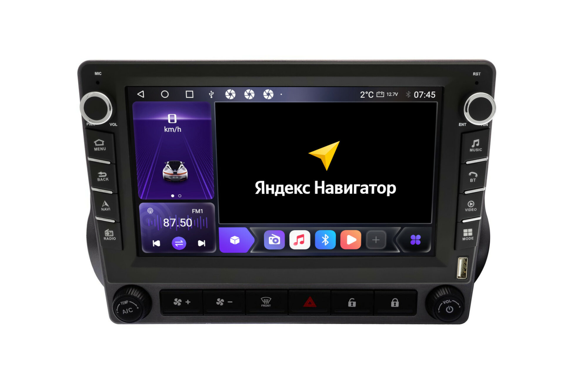 Штатная магнитола Chevrolet Comaro 2009 - 2015 Wide Media MT90150QU-4/64B