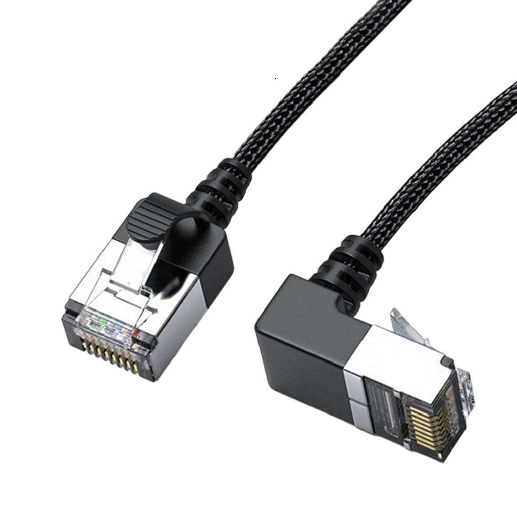 Экстендер Ethernet Cat6 10 Гбит/с, 2m - Поворот вверх до ул.