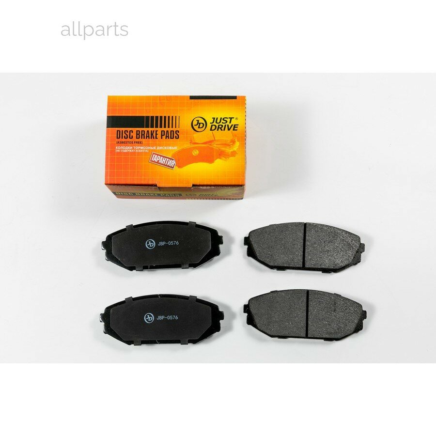 JUST DRIVE JBP0576 Колодки тормозные дисковые, передние
