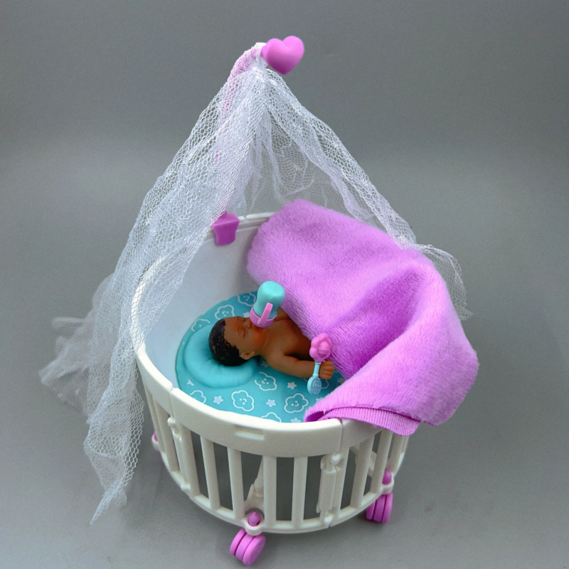 Игрушка-сюрприз ZURU Baby Ball (третье и второе поколения), миниатюрная силиконовая кукла, сценический декор, для