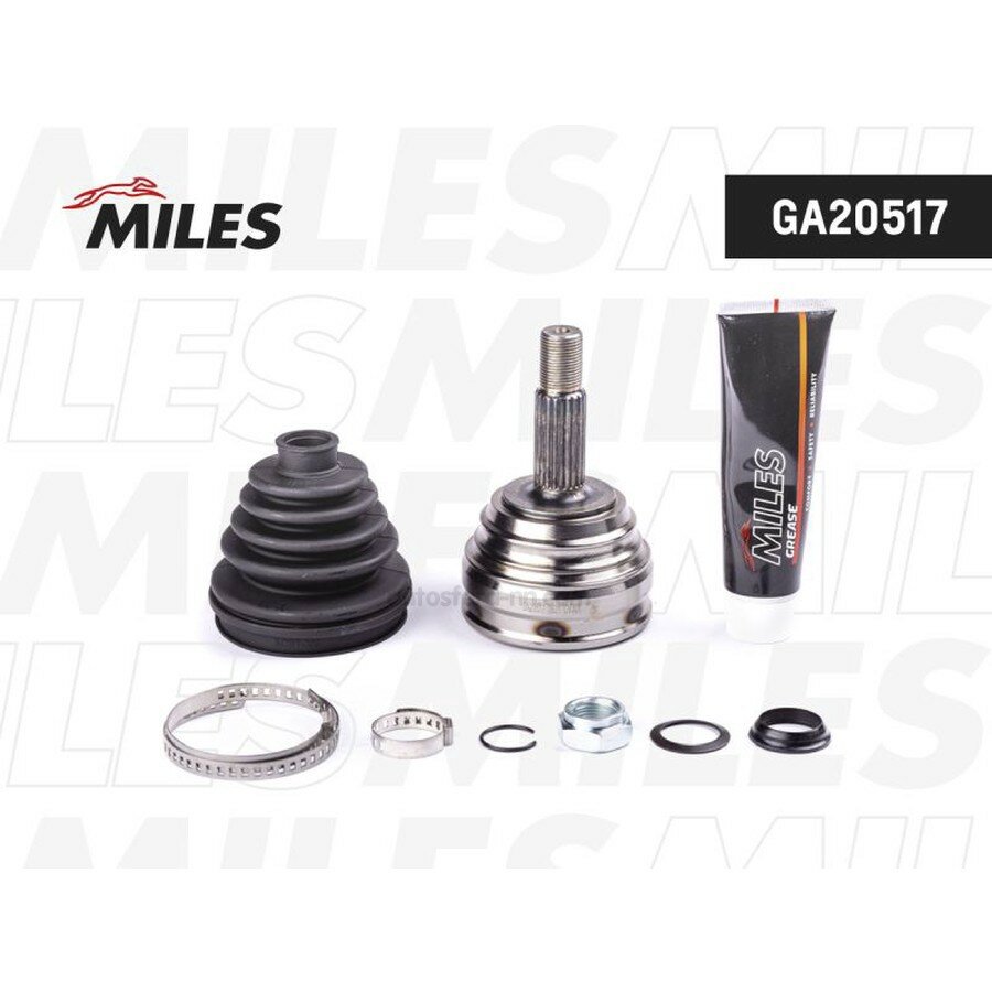 MILES GA20517 ШРУС VW GOLF III/PASSAT III-IV/CADDY II 1.6TD-2.0 88-04 нар.