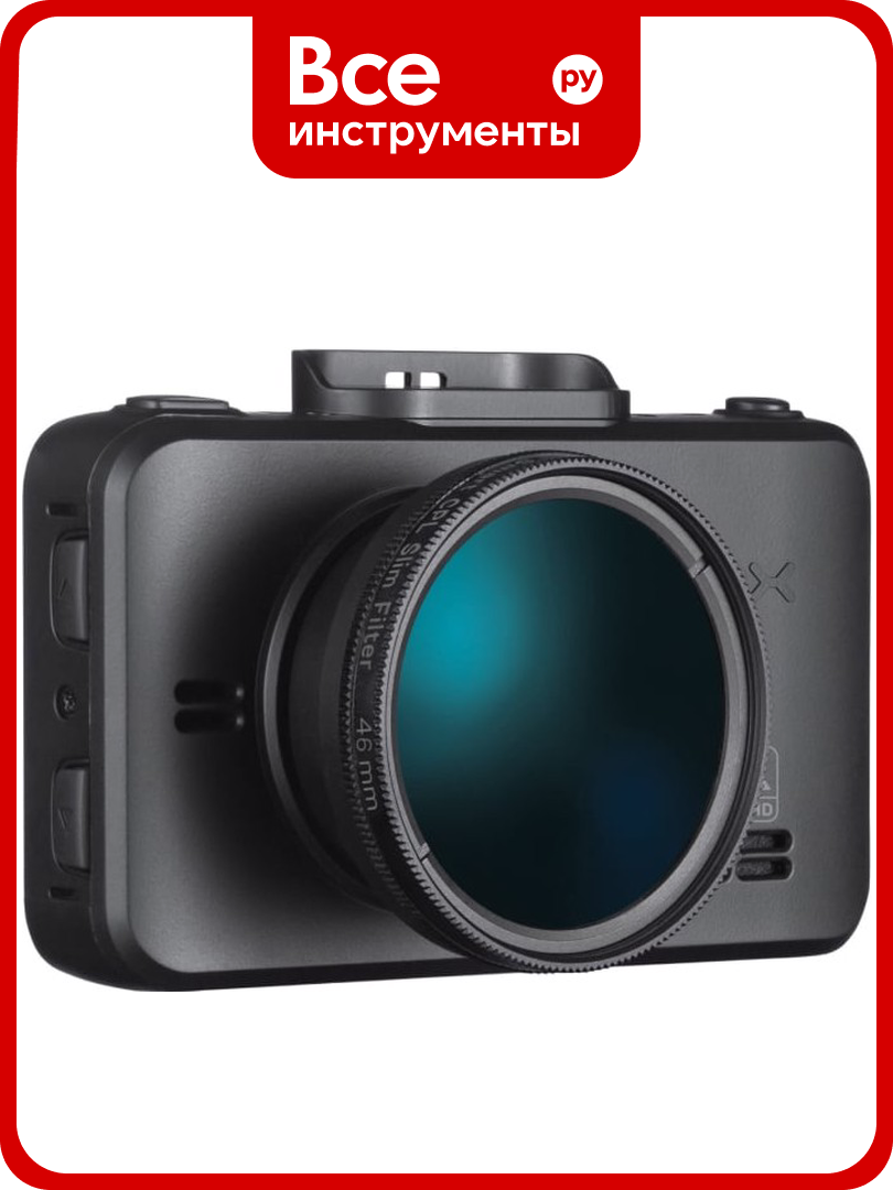 Видеорегистратор iBOX с базой камер RoadScan 4K GPS 1384, широкий угол обзора, IPS‑дисплей, G‑сенсор удара