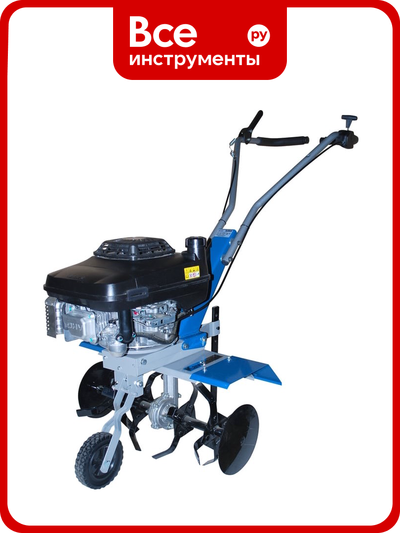 Мотокультиватор ELMOS EHT-55T KAWASAKI eht55tkw, для обработки небольших