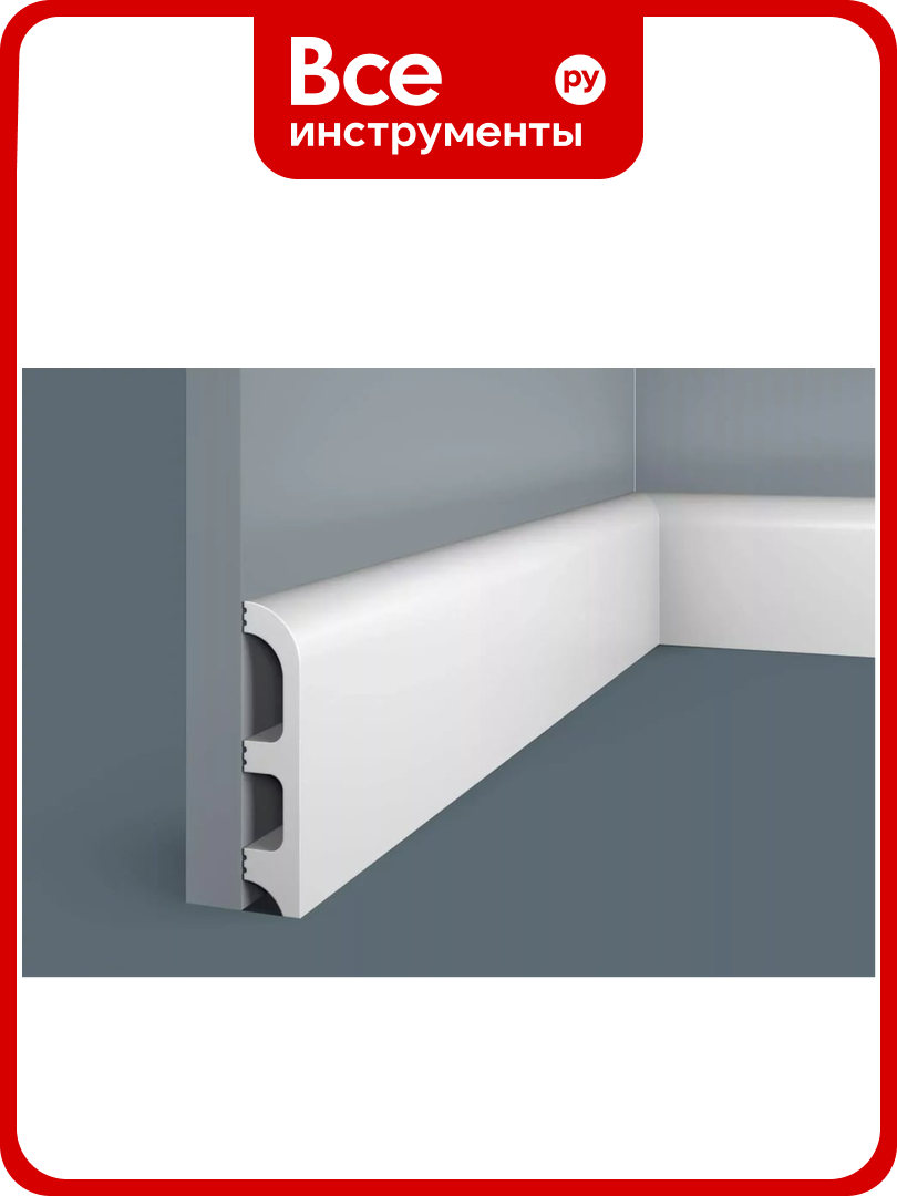 Плинтус Cosca decor PX014 99x20 мм, 2000 мм, экополимер СПБ070405