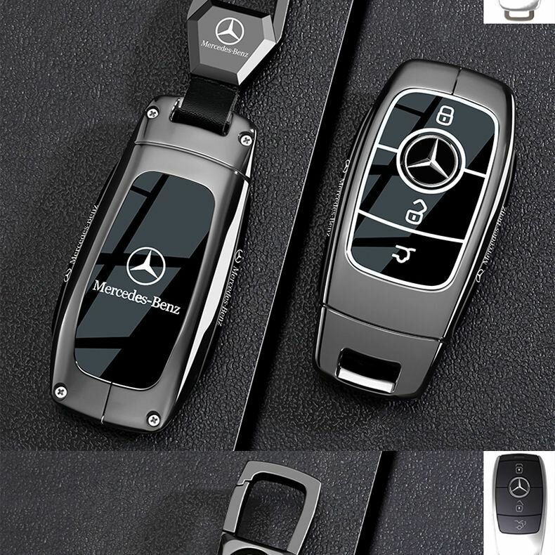 Чехол для ключей Mercedes-Benz E300L, C260L, A200L, C200L, GLC300L, GLA200, GLB220 — фото 1