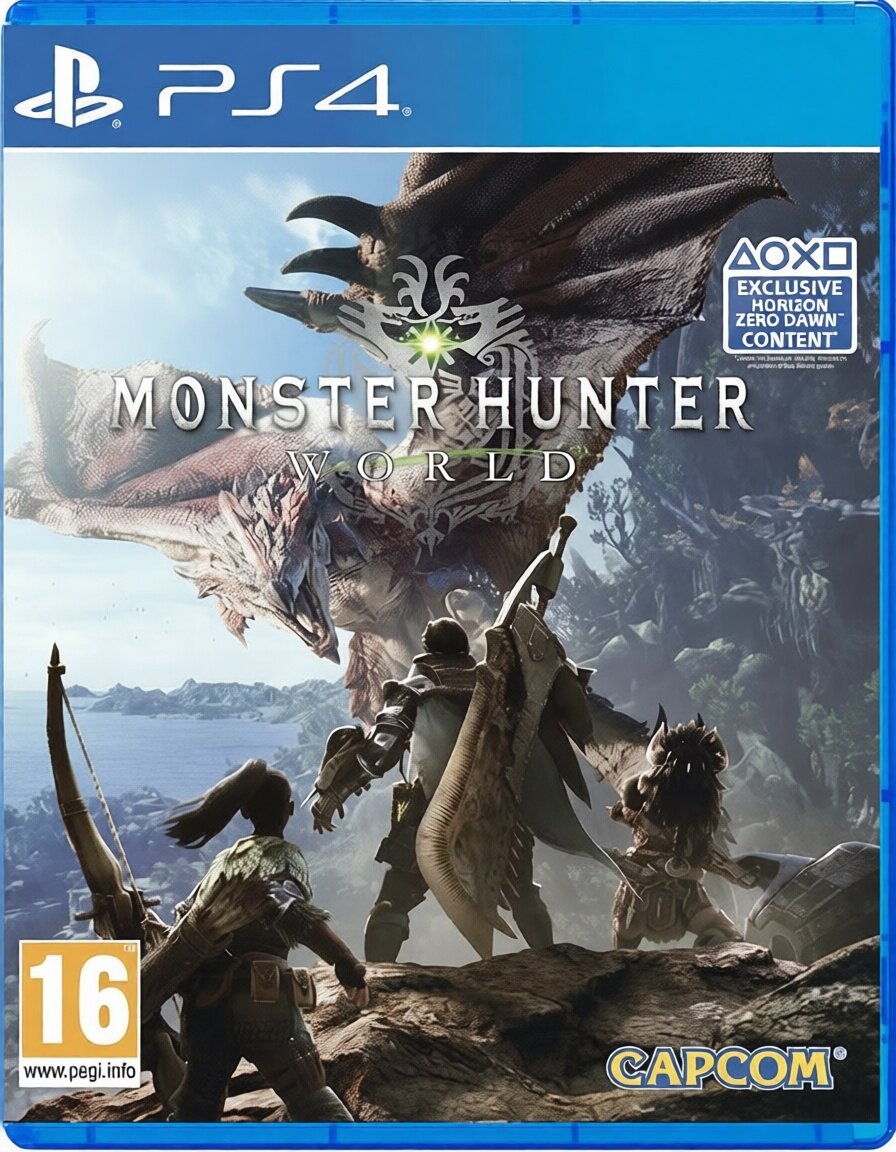 Игра Monster Hunter World [PS4, русские субтитры] (EU) для PS4 и PS5