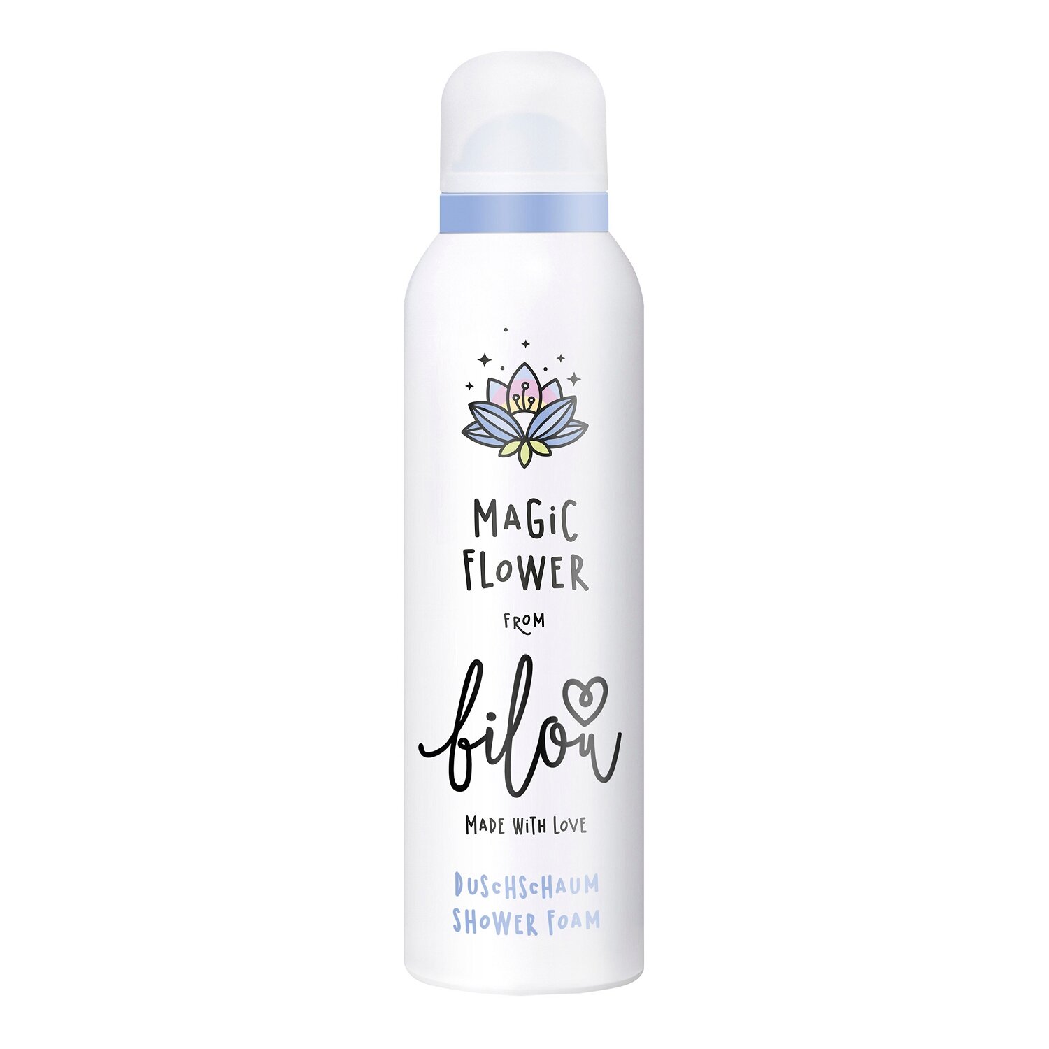 BILOU Magic Flower Пенка для душа с ароматом цветущего лотоса 200 мл