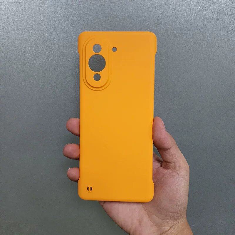 Ультратонкий жесткий чехол для Huawei nova 10 Pro, цвет тыквы - защитный чехол
