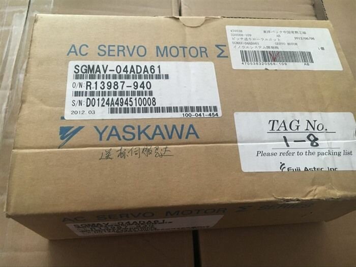 Модуль YASKAWA AC SERVO MOTOR SGMAV-04ADA61 ORIGINAL