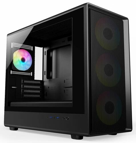 Компьютерный корпус ARDOR GAMING Rare MS5 (GAMING RARE MS5) черный - Mini Tower, Micro-ATX, USB 2.0 Type-A, USB 3.2 Gen 1 Type-A