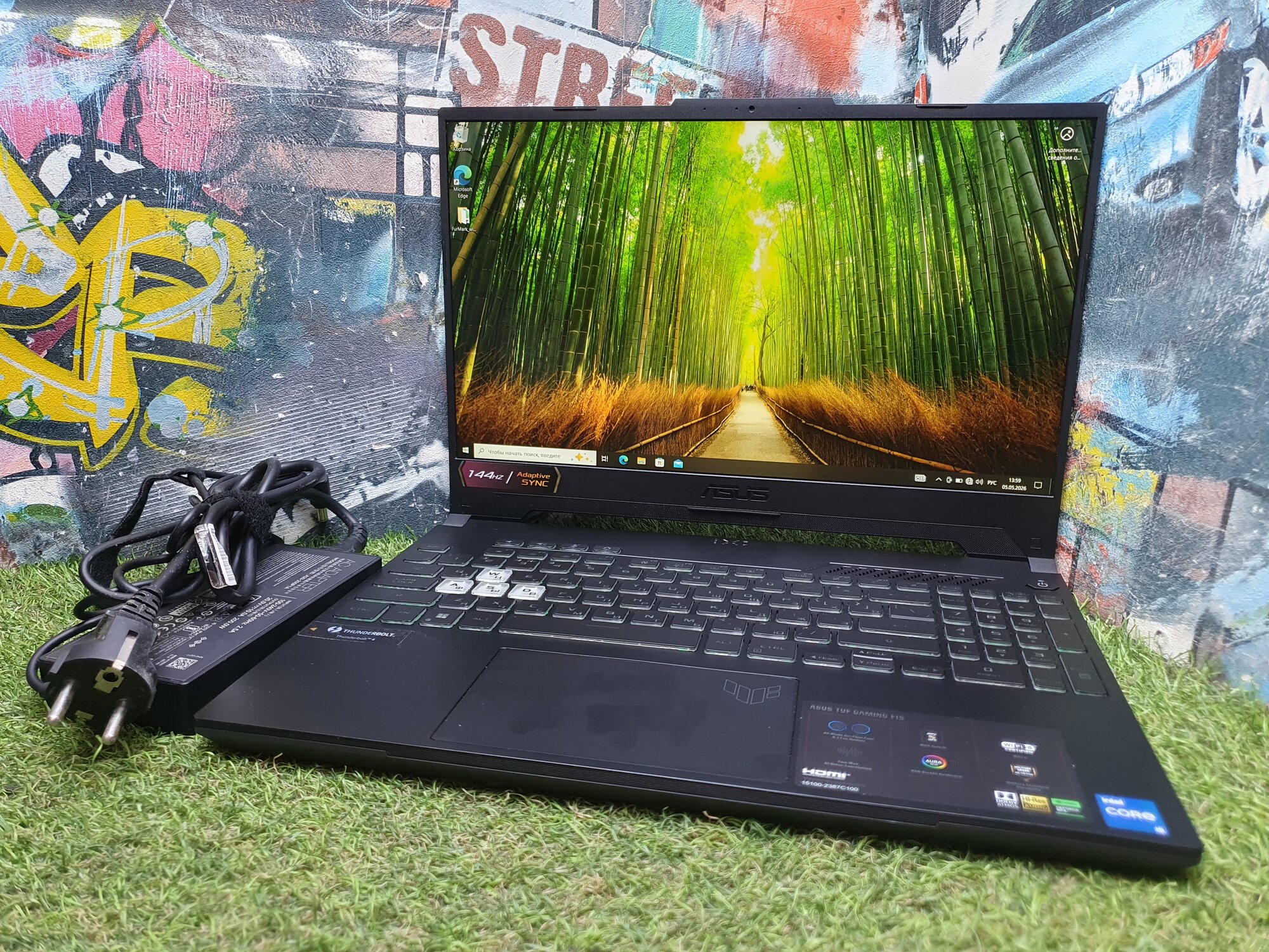 Ноутбук ASUS i5-12/24Gb/RTX 3050 4Gb/FHD/144Hz/TUF Gaming F15 FX507ZC4