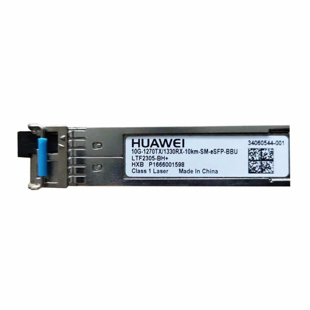 Трансивер Huawe* 34060544-001 10G-1270TX/1330RX-10km-SM-eSFP-BBU Module (34060544-001)