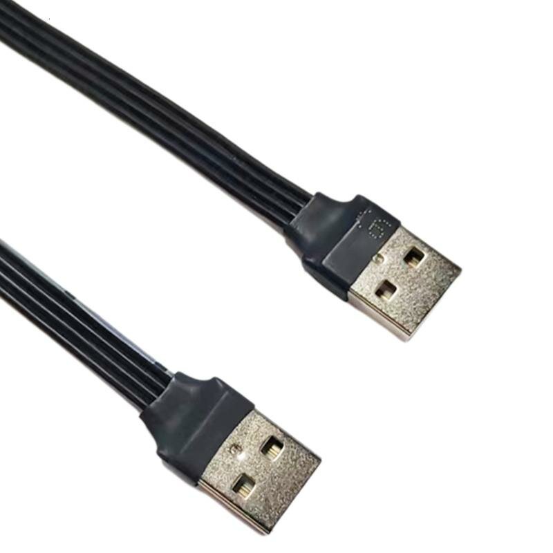 USB-кабель под прямым углом, USB 2.0, 10cm - USB прямой