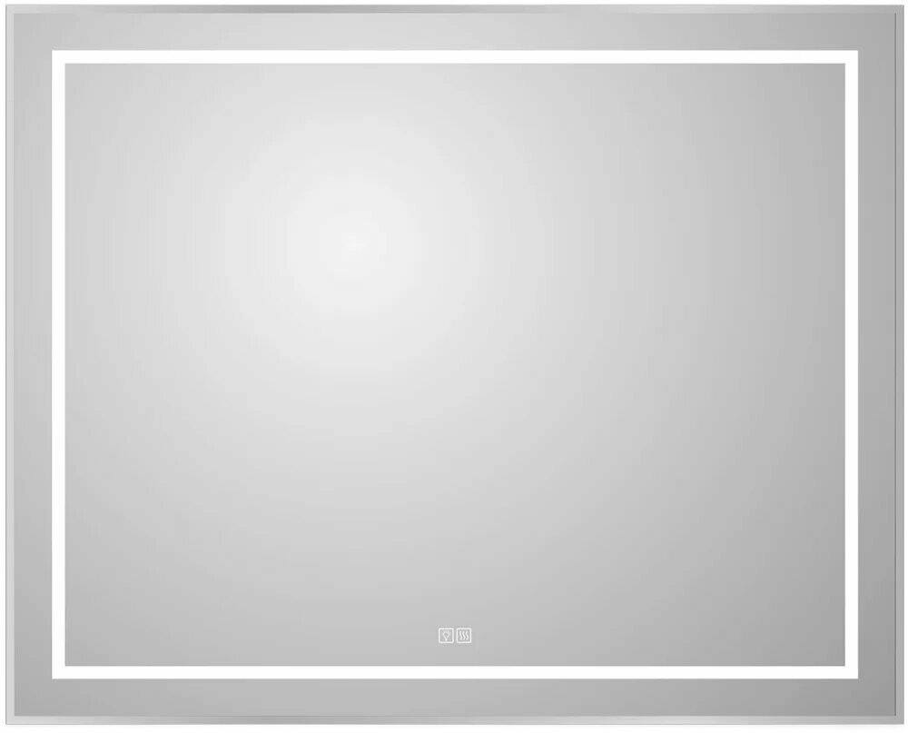 Зеркало BelBagno Kraft 80x100 со светодиодной подсветкой, с подогревом, 100 см, с сенсорным управлением, в современном стиле, зеркало настенное в ванную