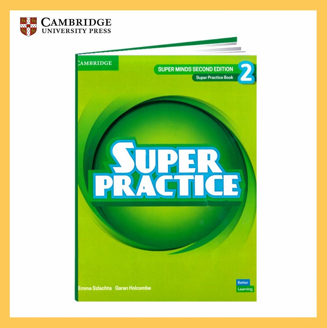 Super Practice Book 2 - дополнительная практика к Super Minds 2 Second edition/Второе издание