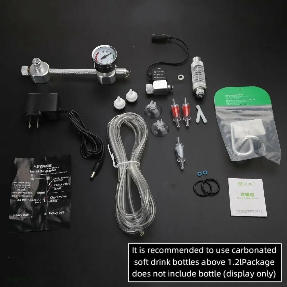 AC110-240V генератор углекислого газа для аквариума DIY set-плоский штекер стандарта США-комплект поставки E