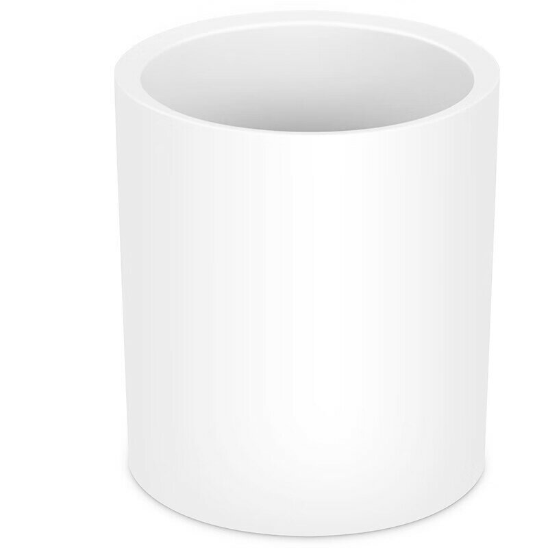[Back to School Essential] NUSIGN Round Office Pen Holder, German Creative Design, Office Supplies, Desktop Organizer Storage, Ivory White NS023