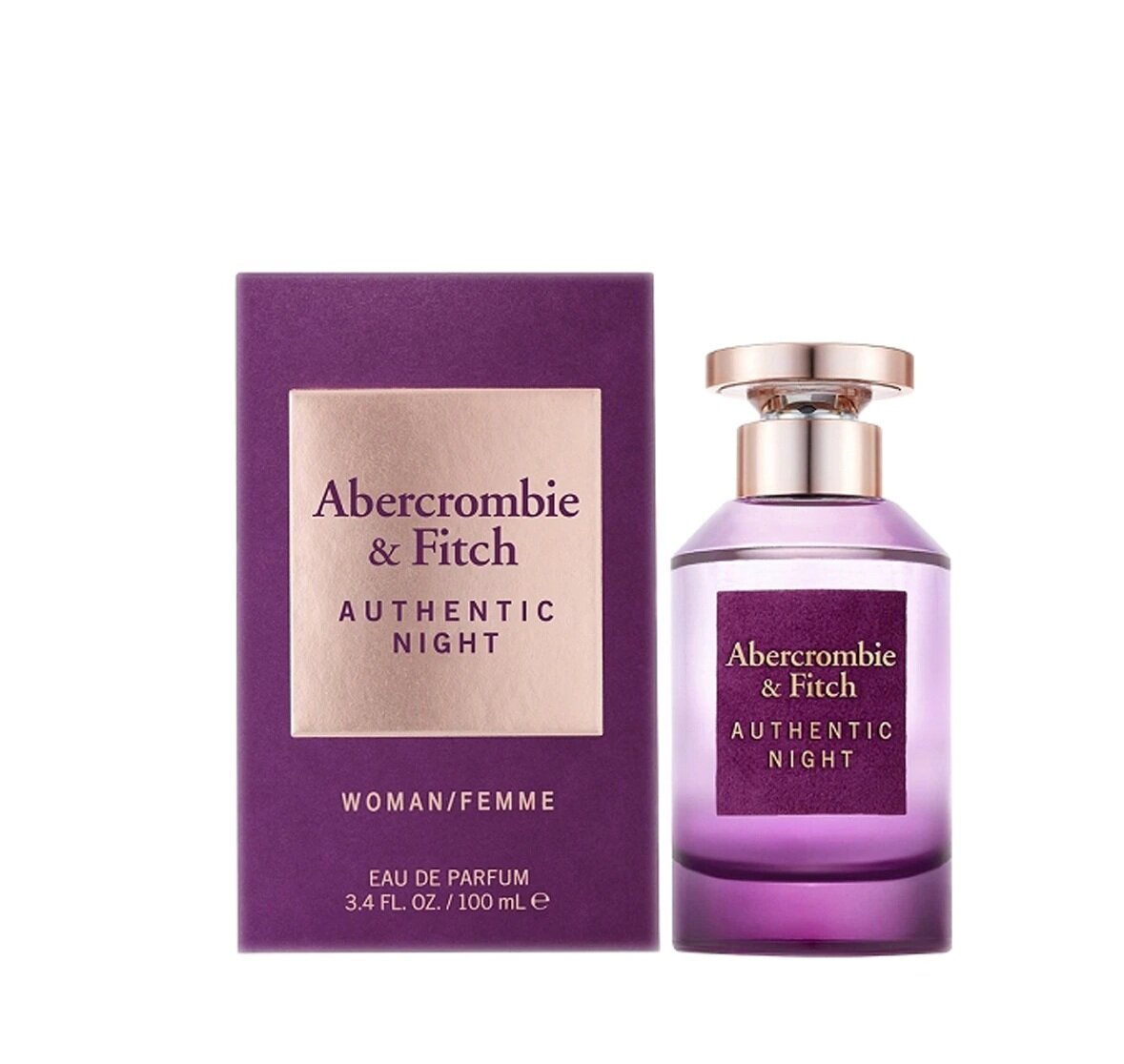 Abercrombie Fitch Authentic Night Woman 100 мл парфюмерная вода женская, шипровые, цветочные